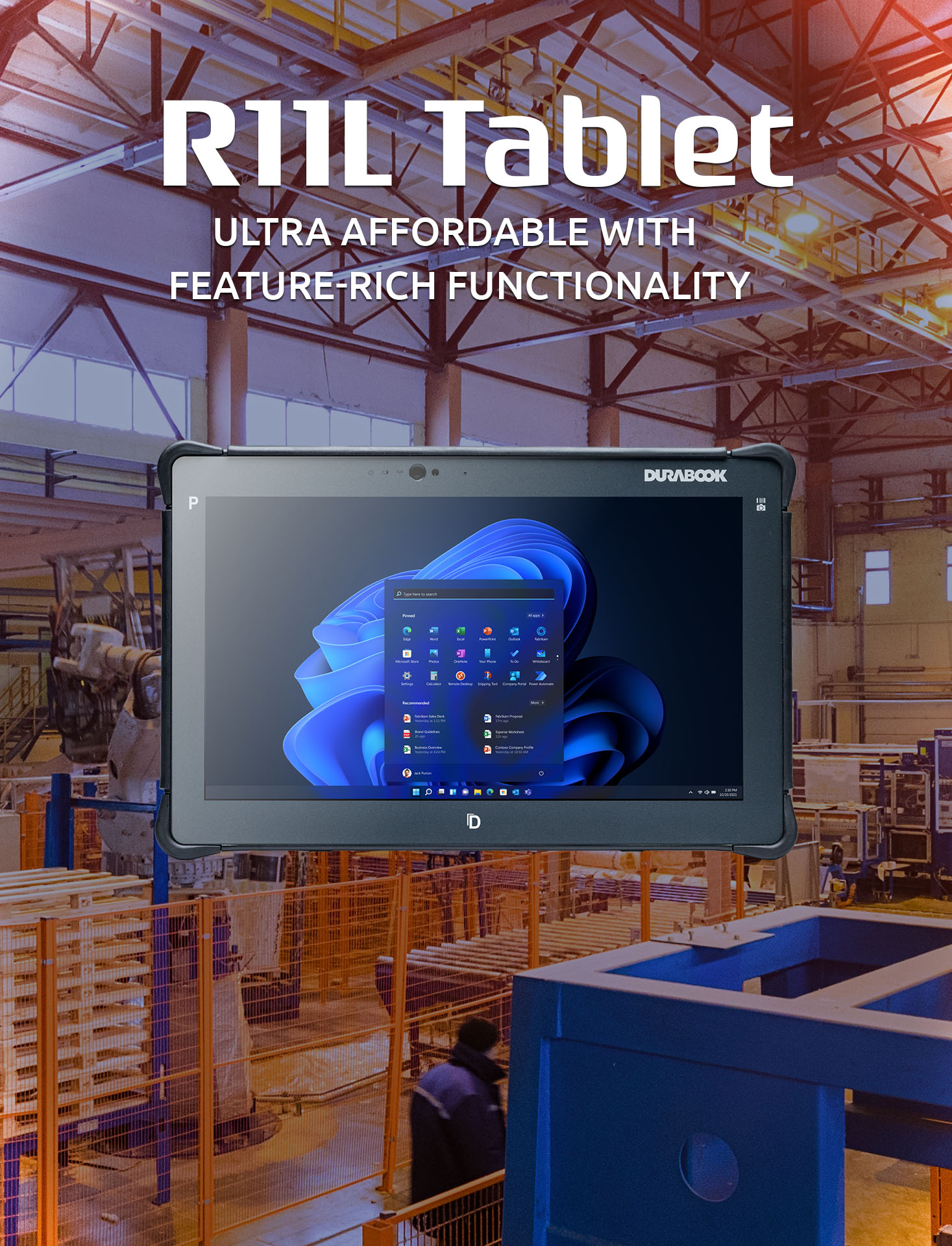 R11L Rugged Tablet - Twinhead